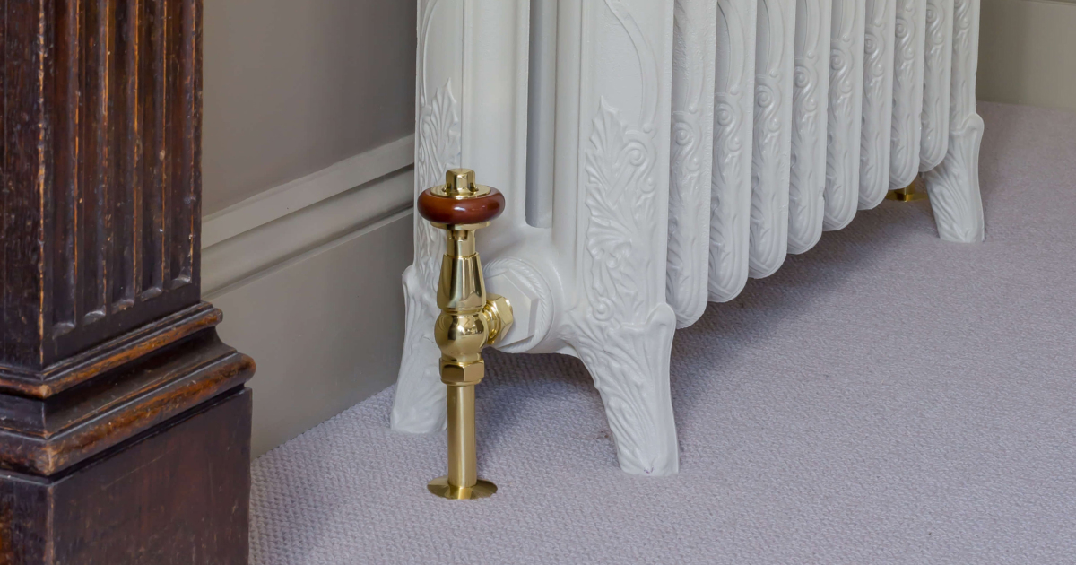 Manuální hlavice a ventily k radiátorům